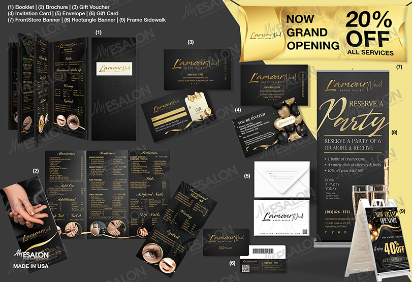 Website Design and Marketing for Nail Salon, Beauty Salons, Hair, and Spas